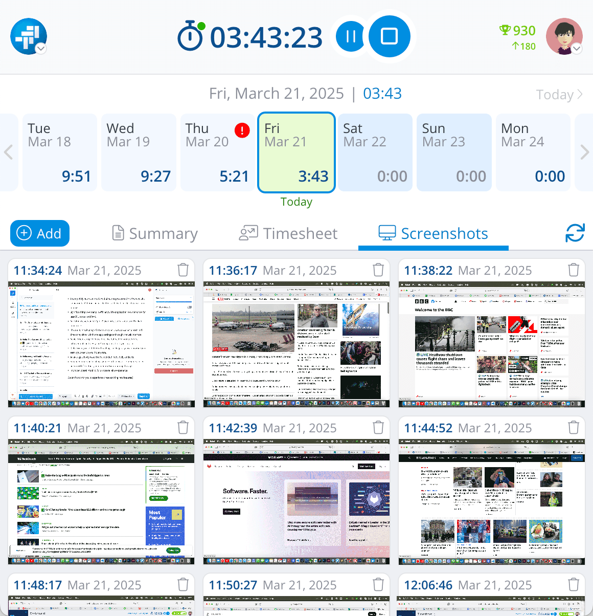 Time Tracking and Employee Monitoring for Windows, macOS, & Linux