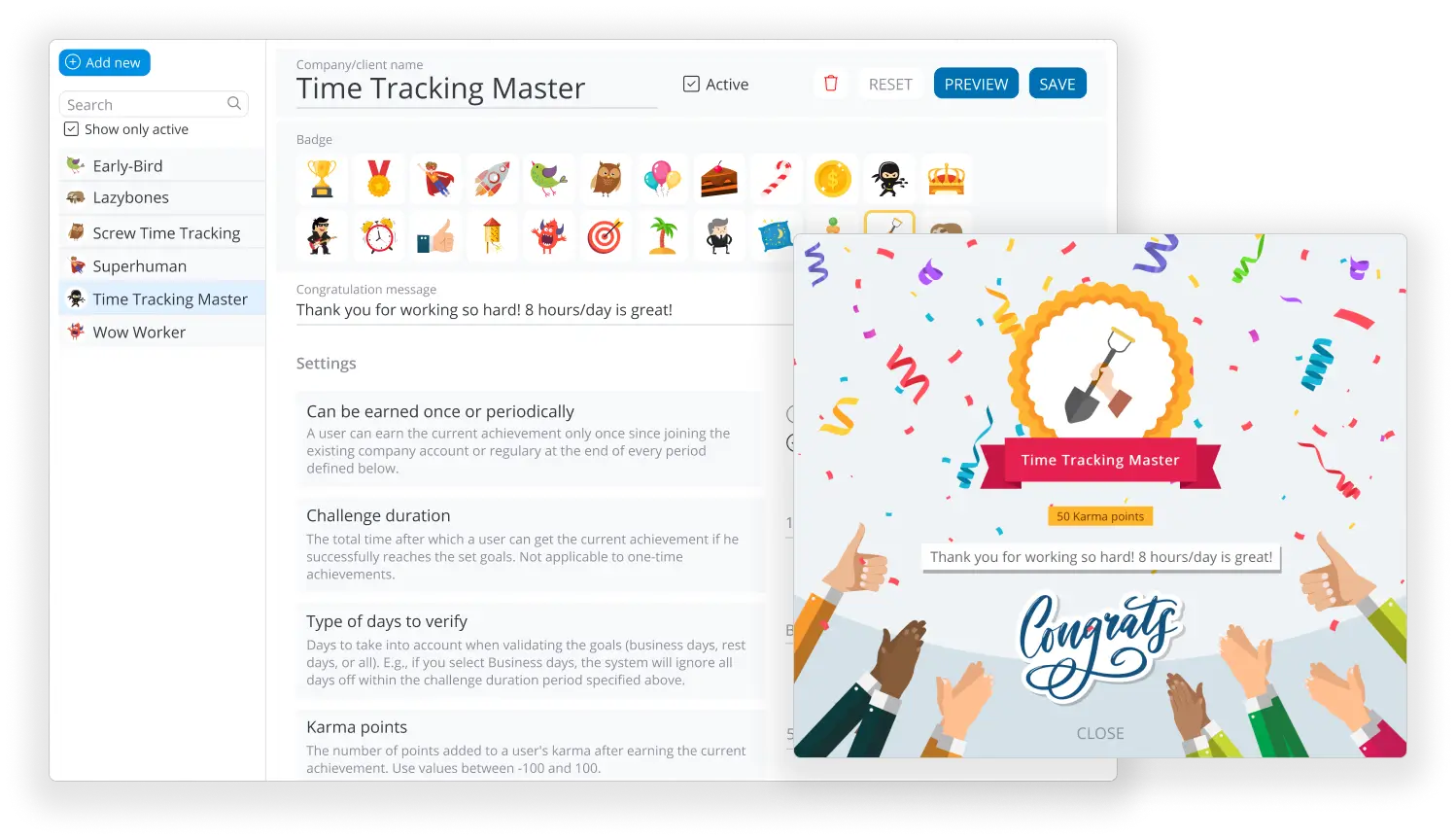 Time Tracking, Work Force Monitoring, Leave Management, Invoicing